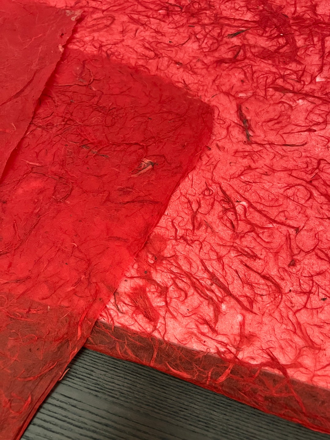 Fiber Decorative Paper, Handmade Paper, Light Natural off White Colors ...