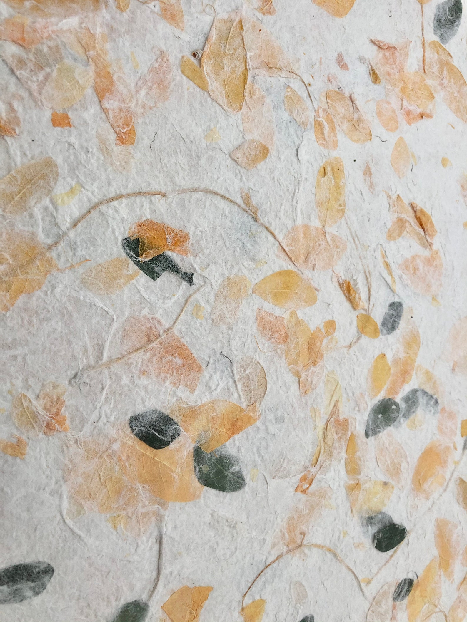 Handmade Paper Natural CRAFT PAPER Flower Petal Paper - Etsy