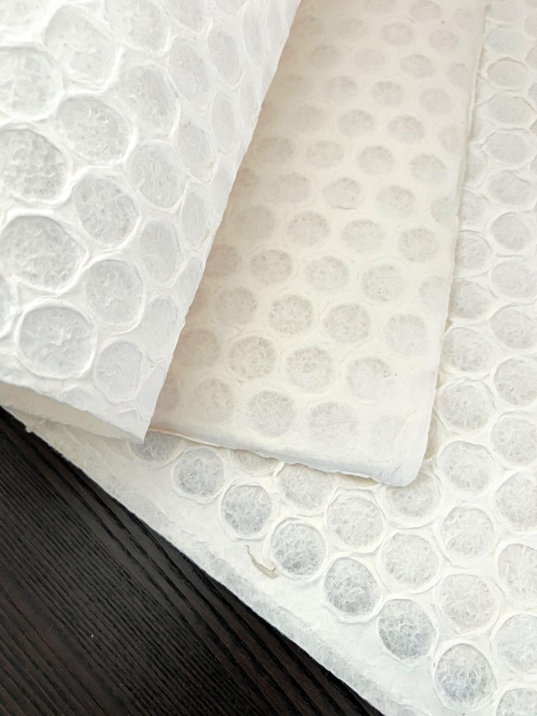 Deckle Edge Mulberry Paper Craft Supply Handmade Paper, Eco Friendly ...
