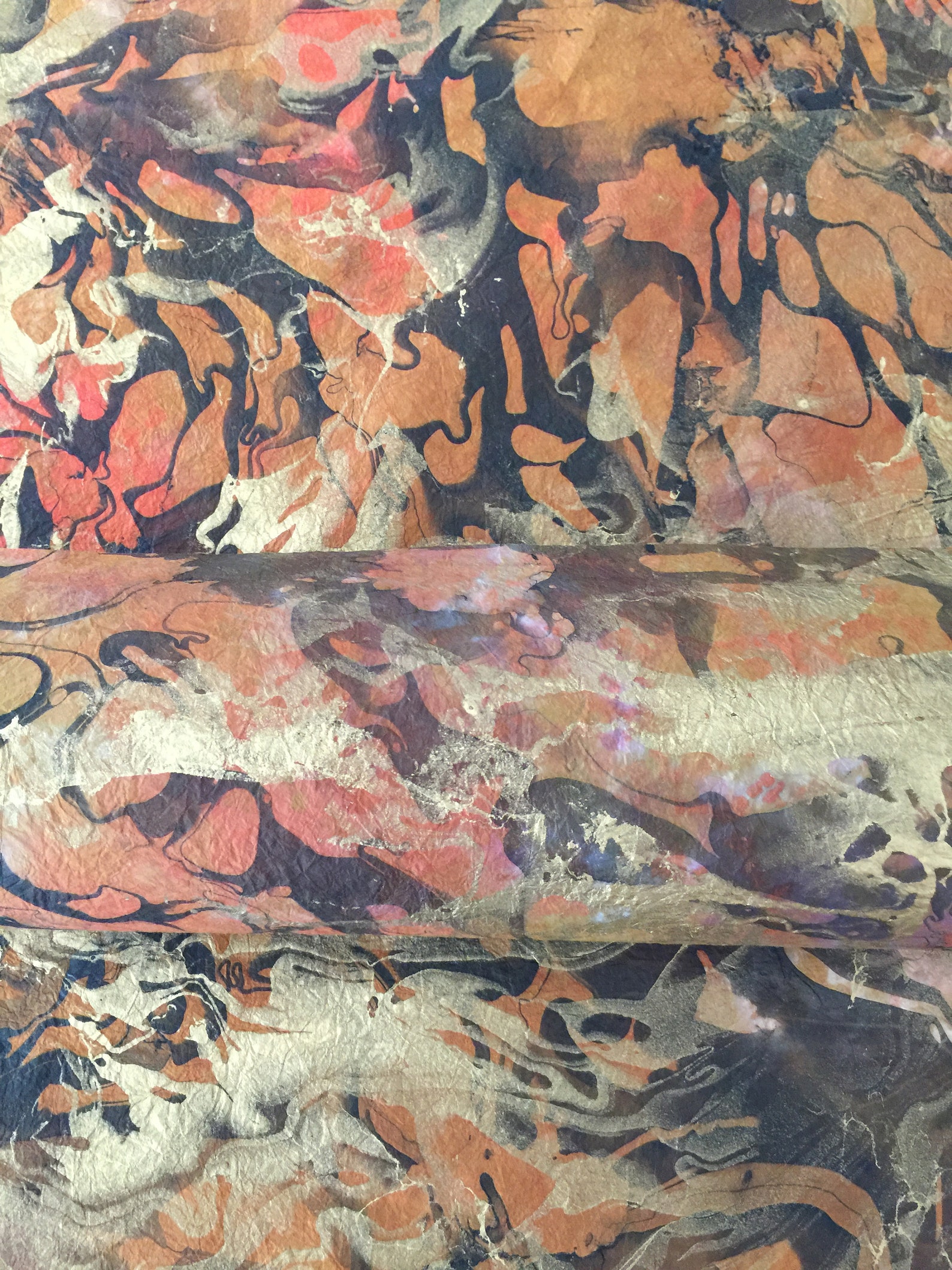 Marbled Mulberry Momi Paper Thai Paper Handmade Paper | Etsy