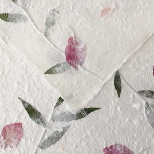 Mulberry Flower Paper Sheet, Handmade Decorative Paper, Handmade Paper ...