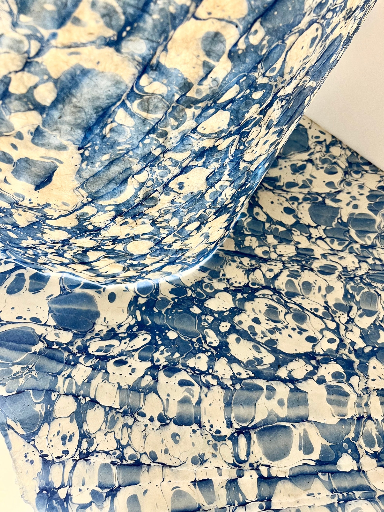 Handmade Bookbinding Paper, Hand Marbled Paper, Art Supplies ...