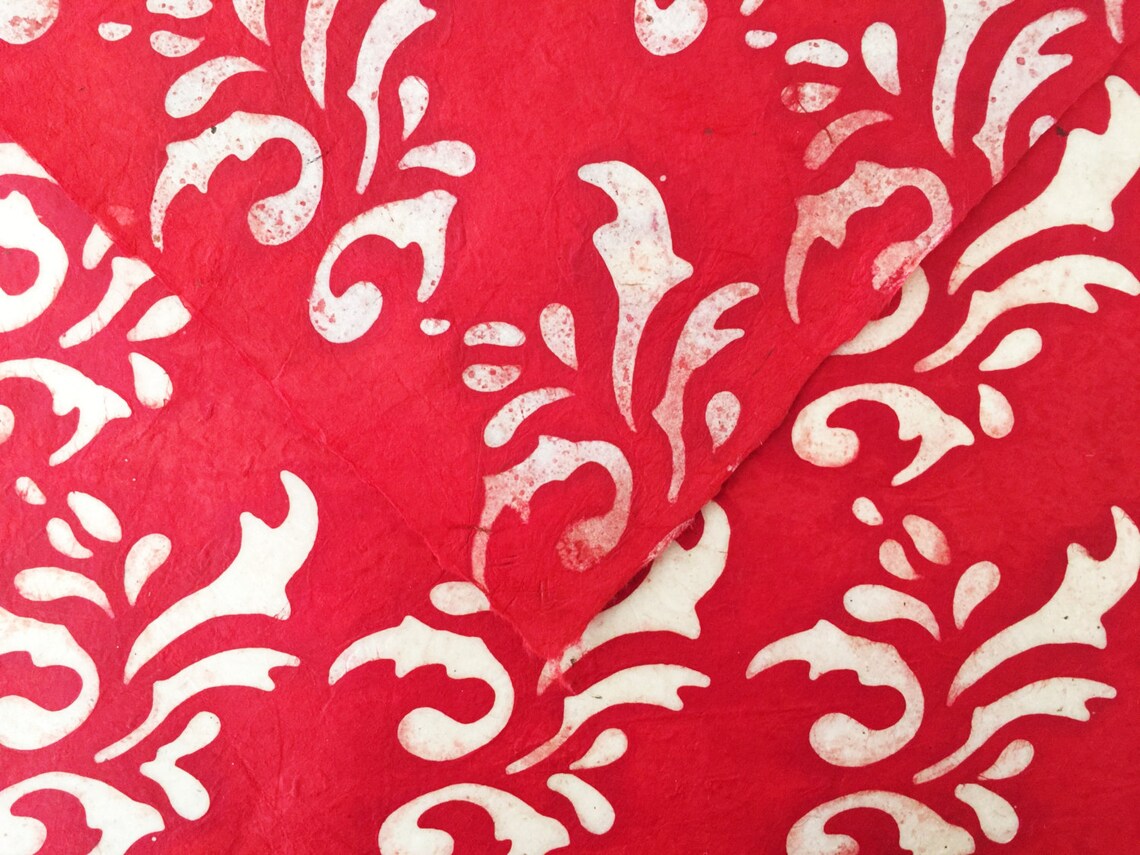 Gift Wrap BATIK Paper Decorative Paper Lokta Paper - Etsy