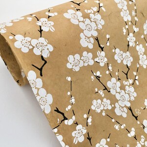 Craft Paper Supplies, Wrapping Paper, Handmade Flower Paper Sheet ...