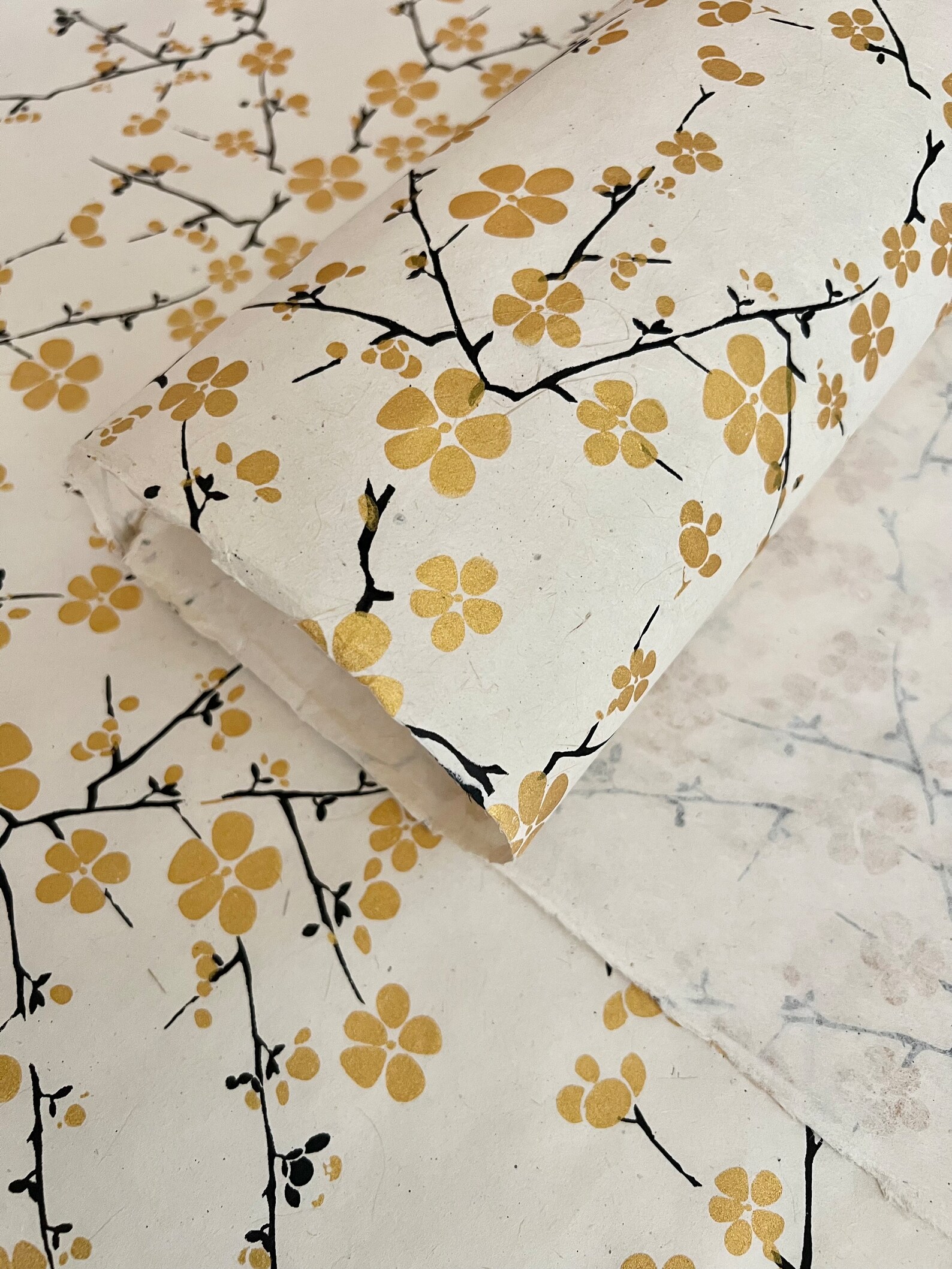 Flower Paper, Fine Decorative Paper, Lokta Paper, Nepalese Handmade ...