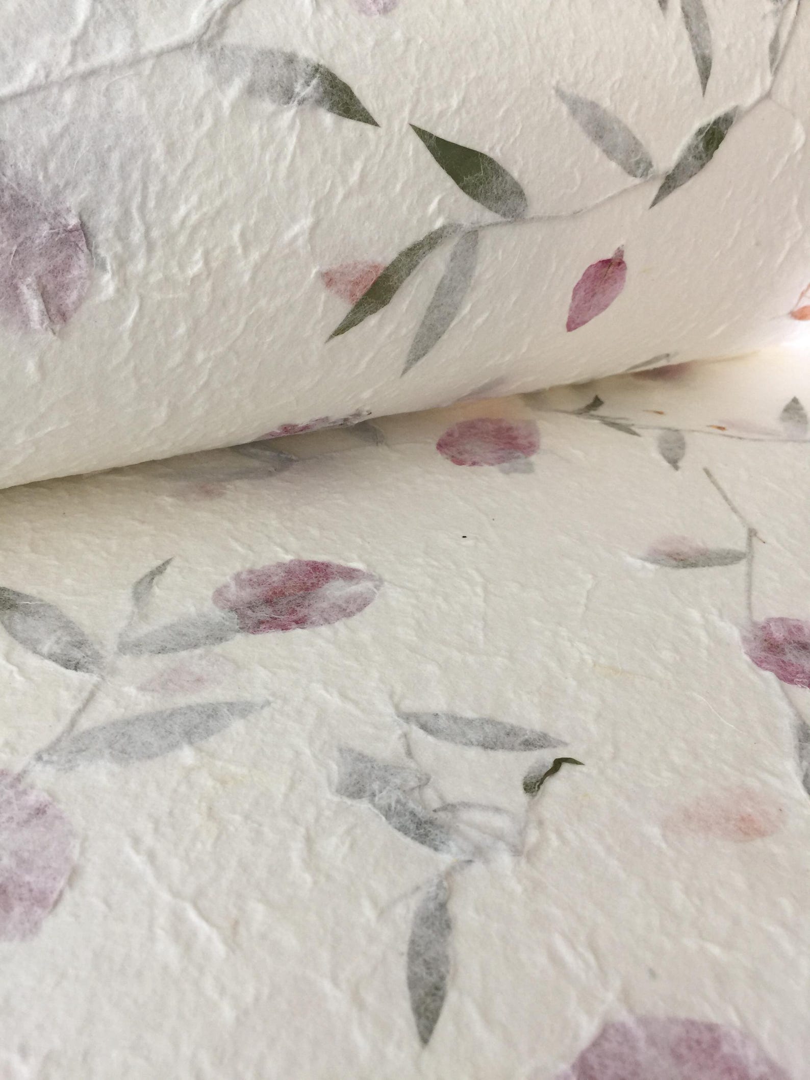 Mulberry Flower Paper Sheet, Handmade Decorative Paper, Handmade Paper ...