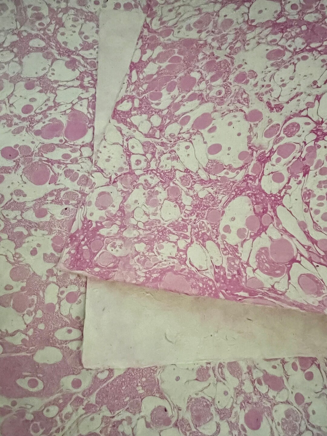 Bookbinding Marble Paper, Hand Marbled Paper, Art Supplies Sustainable ...