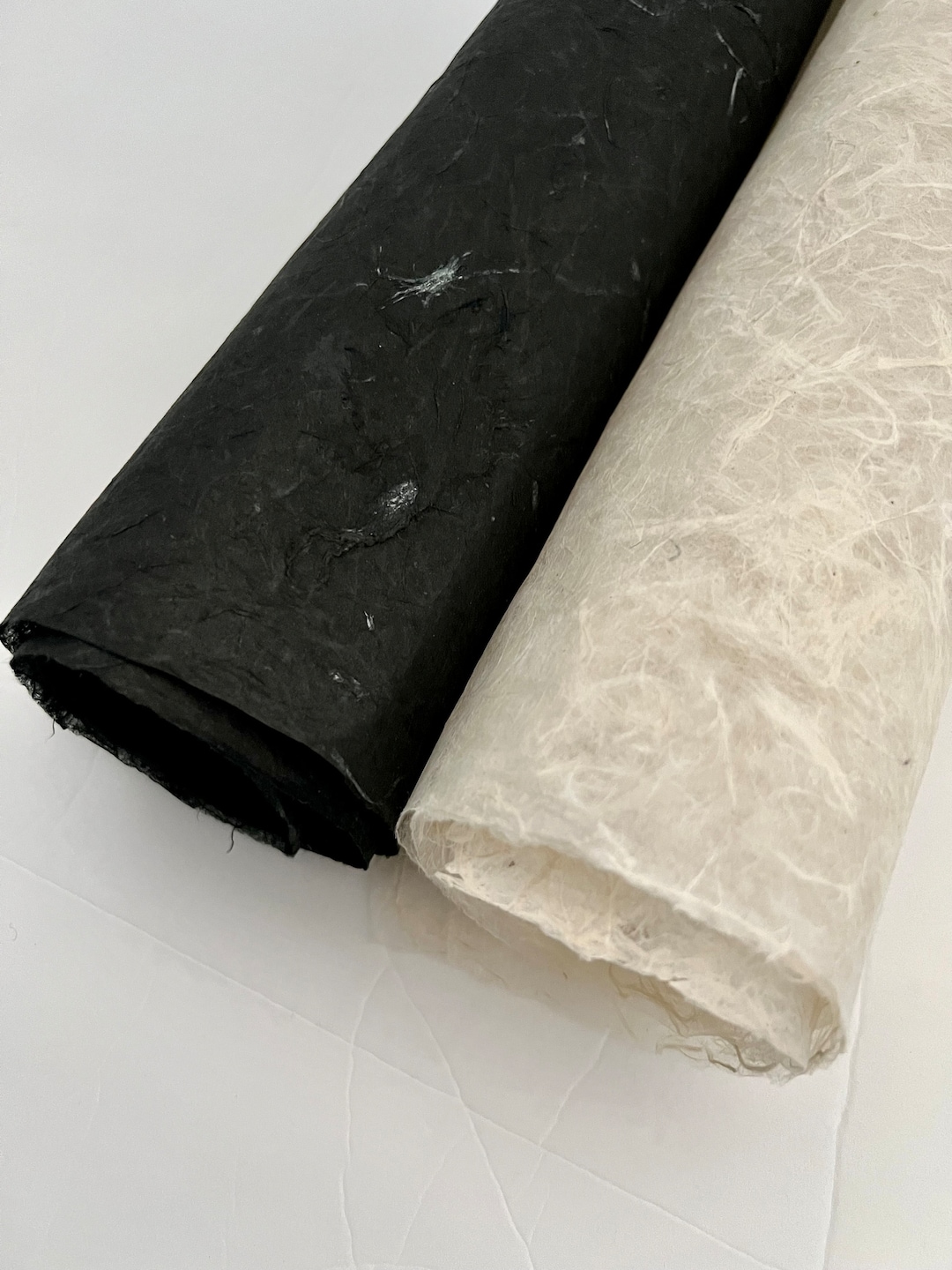 Fiber Decorative Handmade Paper, Natural Dark Olive Colors, Eco ...