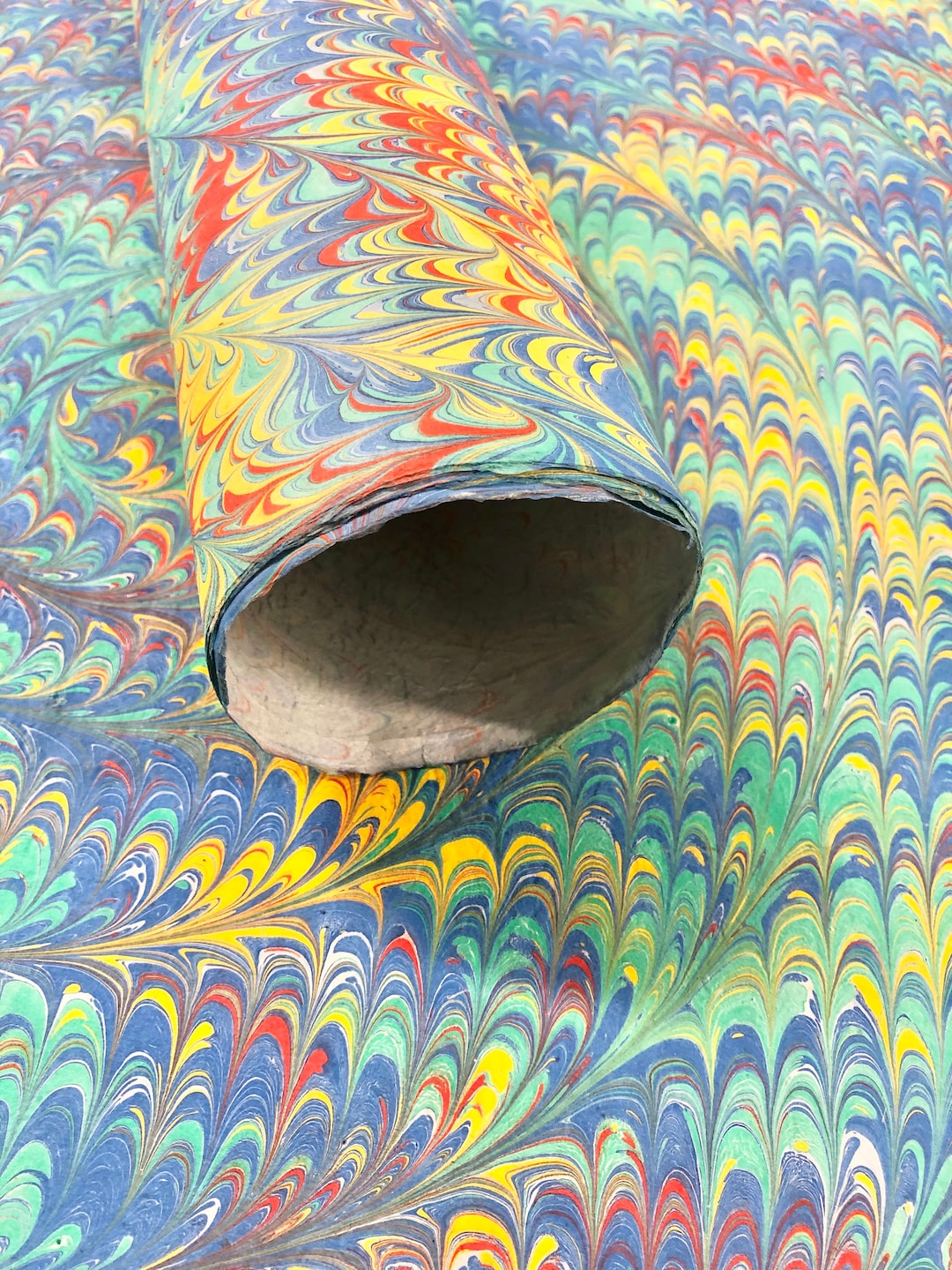 Paperful Handmade Bookbinding Hand Marbled Paper, Art Supplies ...