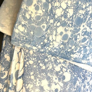 Handmade Bookbinding Paper, Hand Marbled Paper, Art Supplies ...