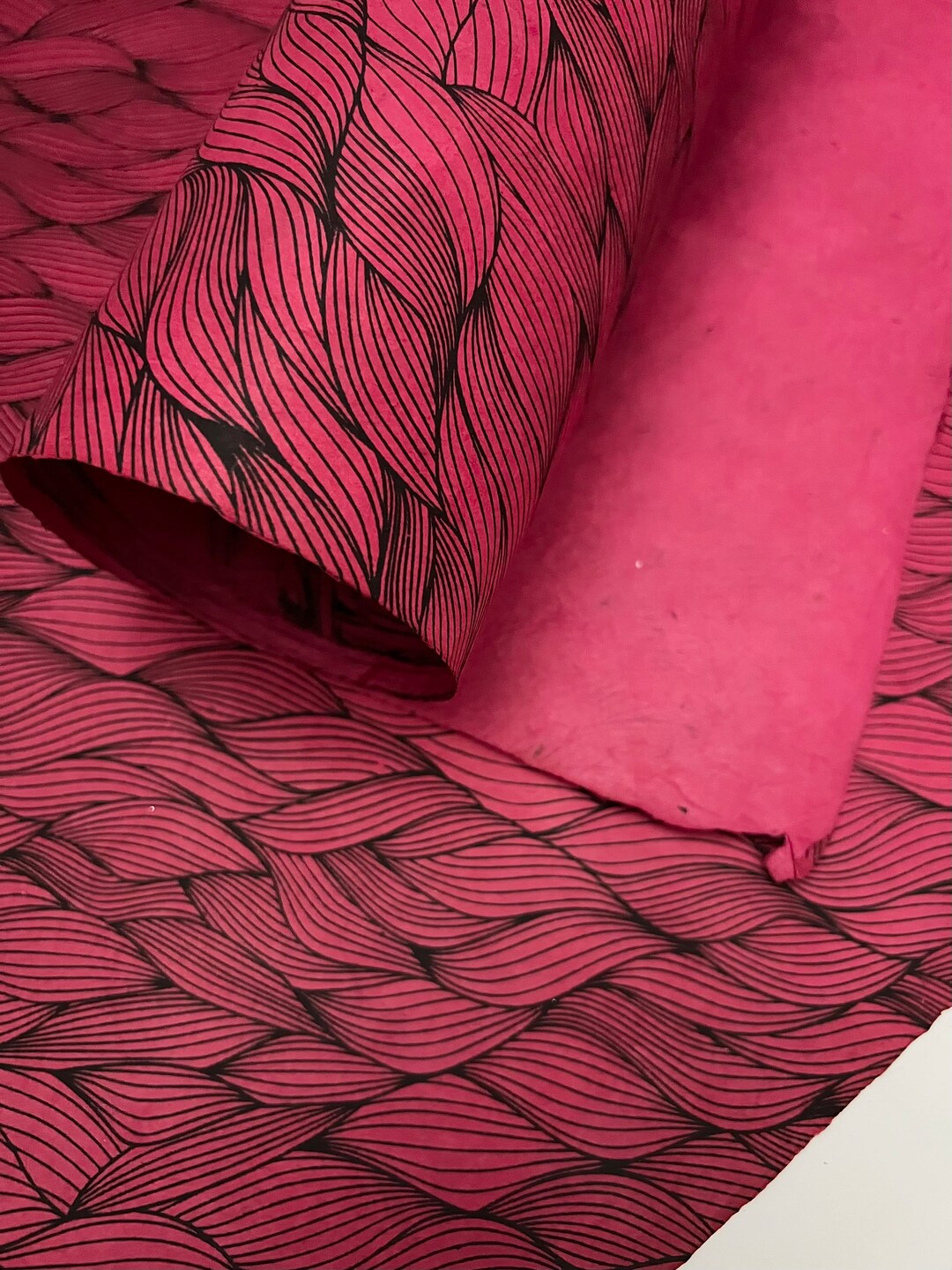 Nepalese Handmade Paper Sheet| Lokta Decorative Paper With Twisted ...