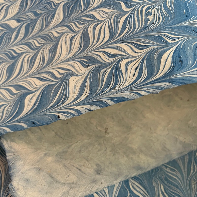 Marbled Paper Book - Etsy