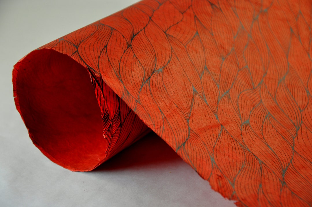 Nepalese Handmade Paper Sheet Lokta Decorative Paper With - Etsy