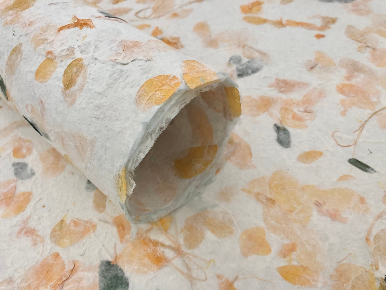 Handmade Paper Natural CRAFT PAPER Flower Petal Paper - Etsy