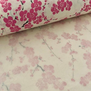 Craft Paper Supplies, Wrapping Paper, Handmade Flower Paper Sheet ...