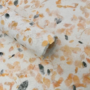 Handmade Paper, Natural CRAFT PAPER, Flower Petal Paper, Decorative ...