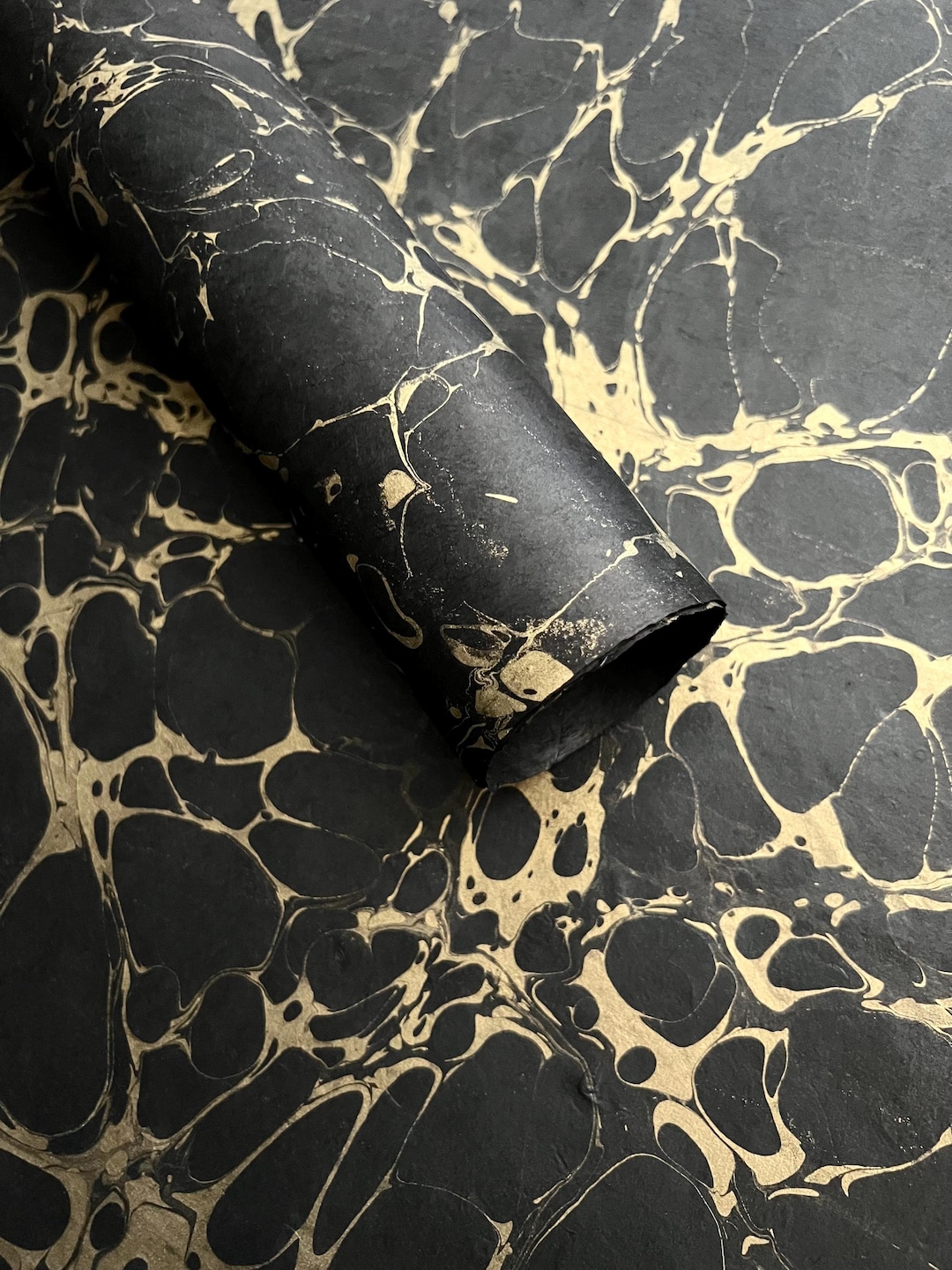 Handmade Bookbinding Paper, Hand Marbled Paper, Art Supplies ...