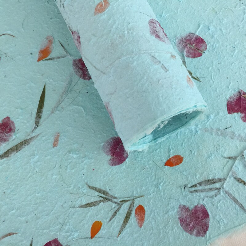 Korean Flower Wrapping Paper - Etsy