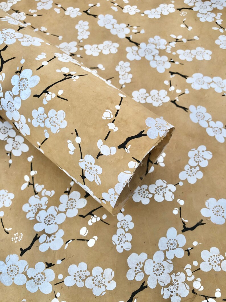 Nepalese Handmade Paper Sheet Lokta Decorative Paper With - Etsy