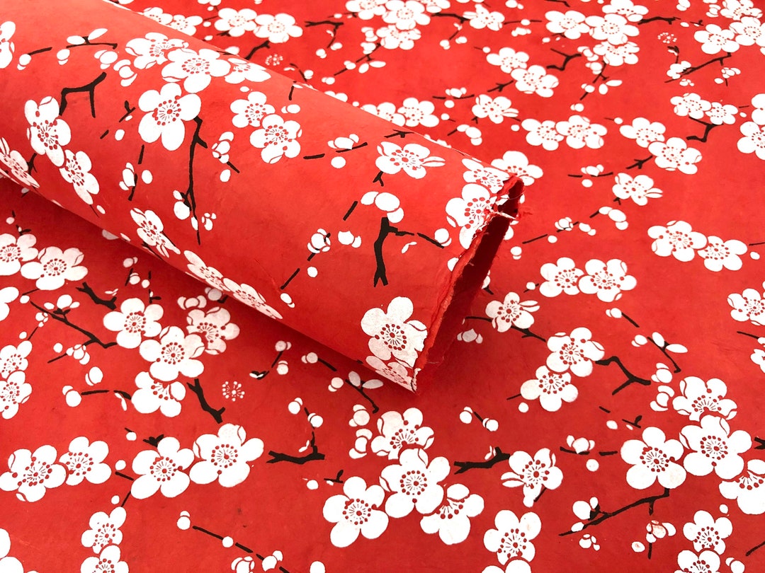 Flower Paper | Nepalese Handmade Paper Sheet | Lokta Decorative Paper ...