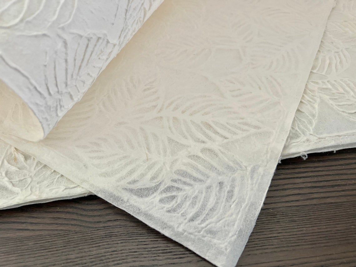Handmade Paper Eco Friendly Paper Natural Paper Textured - Etsy
