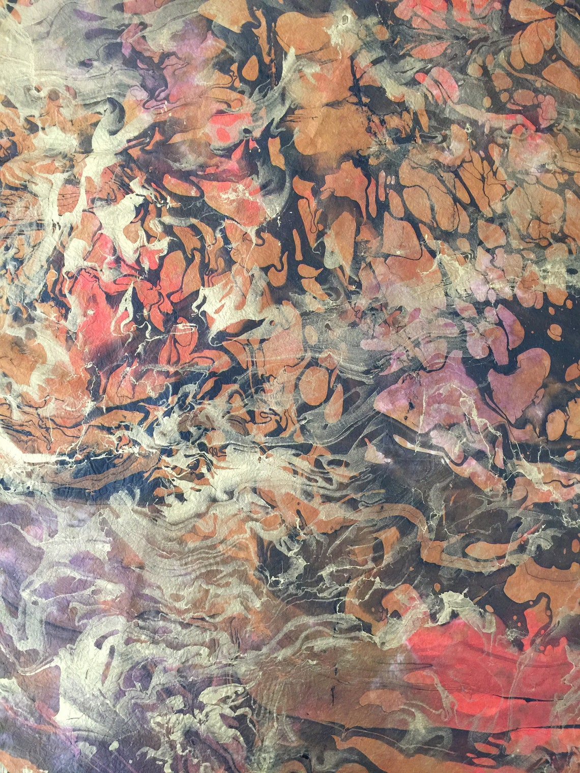 Marbled Mulberry Momi Paper Thai Paper Handmade Paper | Etsy