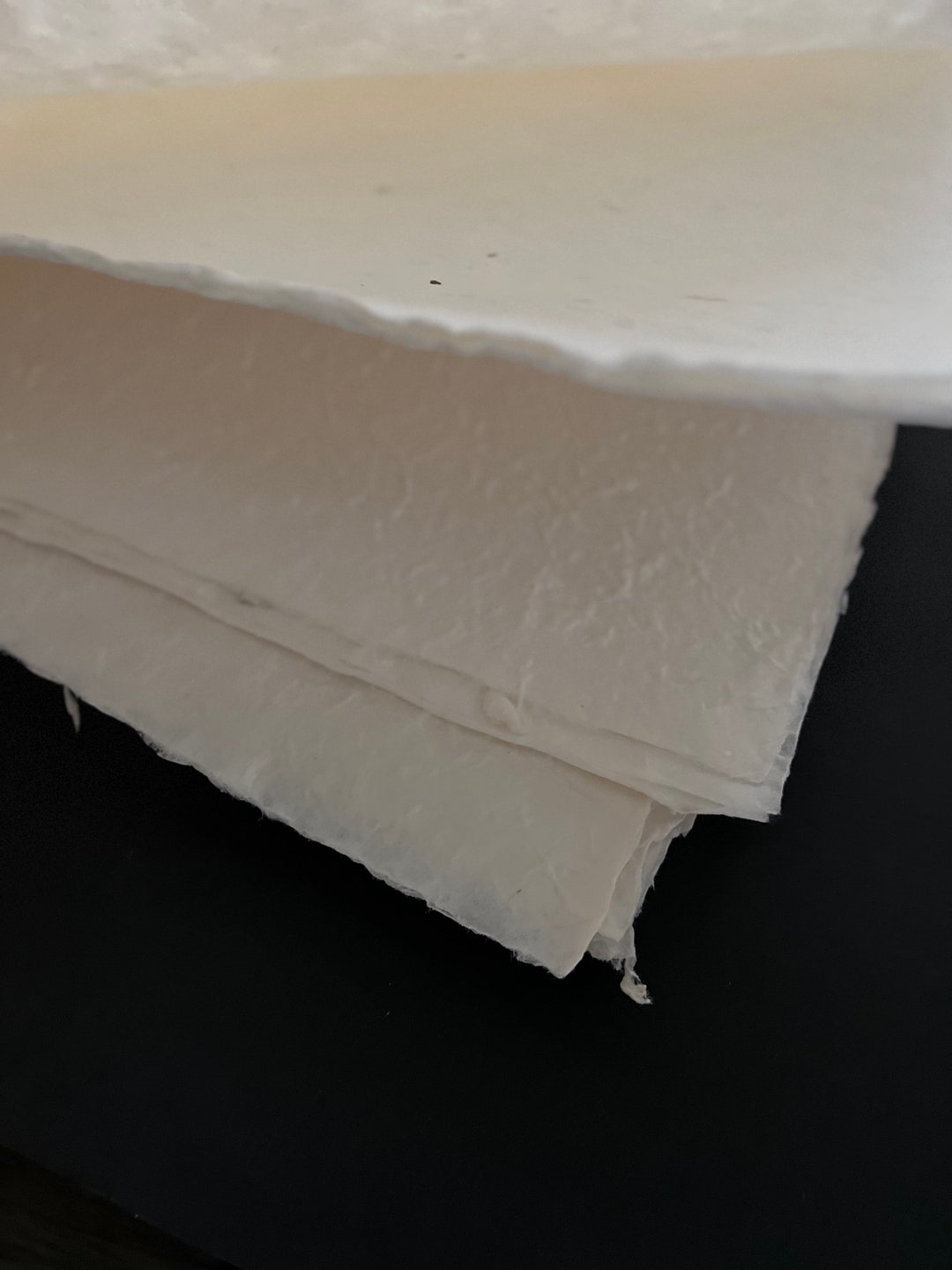 Soft White Mulberry Handmade Paper, Wrapping Paper, Scrapbook and ...