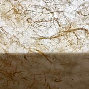 Fiber Decorative Handmade Paper, Light Natural White Colors, Eco ...