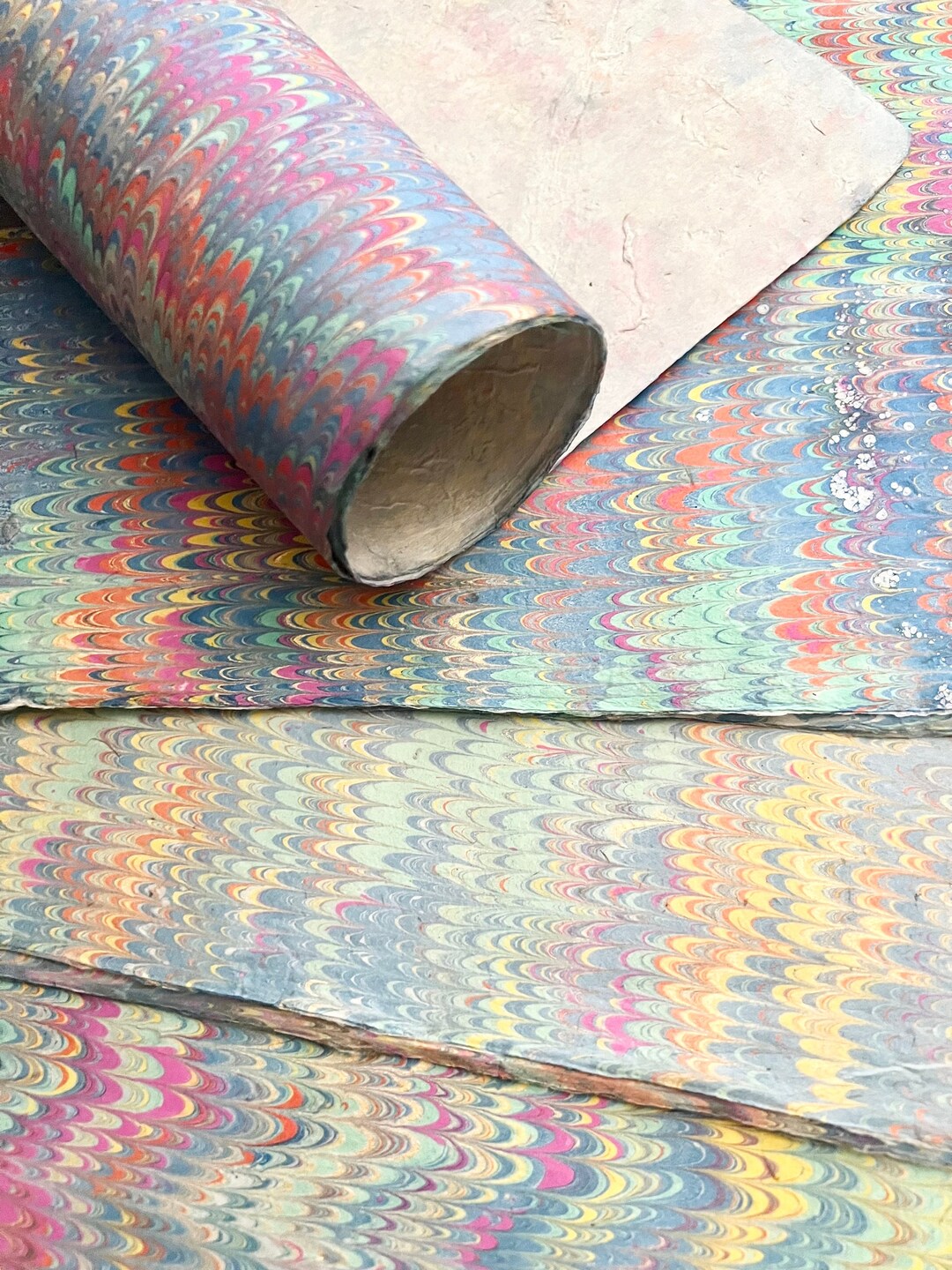 Marble Paper, Decorative Marble Paper, Marble Scrapbook Paper, Marble ...