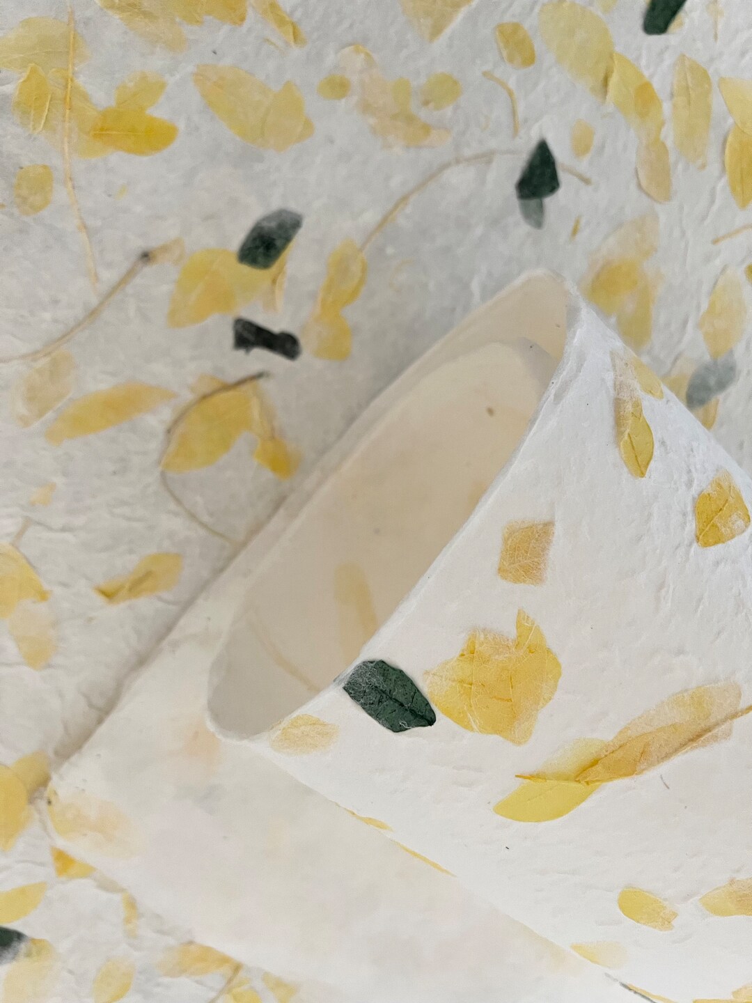 Handmade Paper, Natural CRAFT PAPER, Flower Petal Paper, Decorative ...