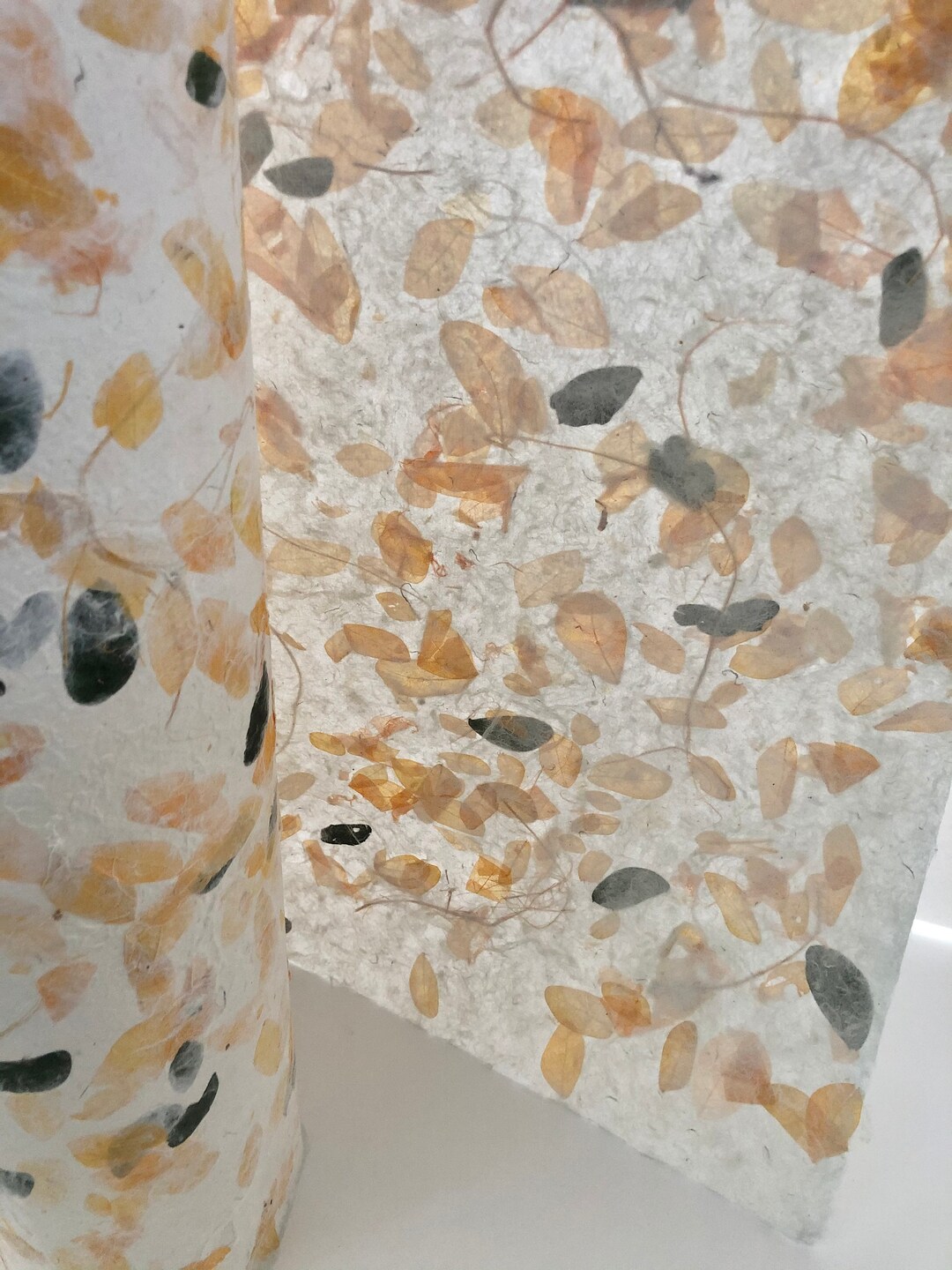 Handmade Paper, Natural CRAFT PAPER, Flower Petal Paper, Decorative ...