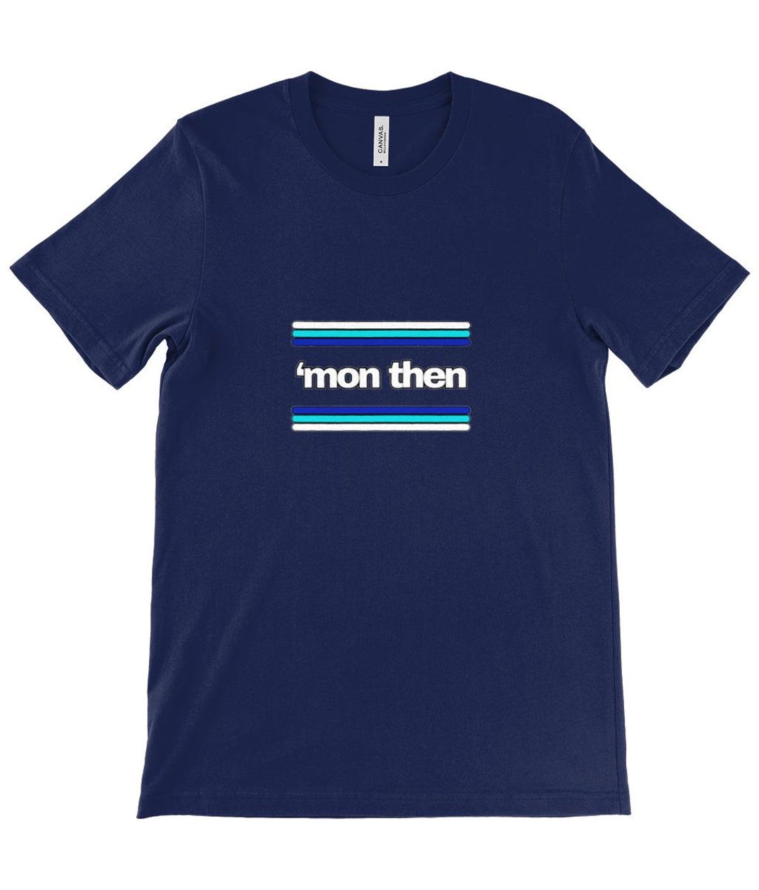 Scottish Funny T-shirt, “mon Then", Cotton Unisex Tee, Green, Brown ...