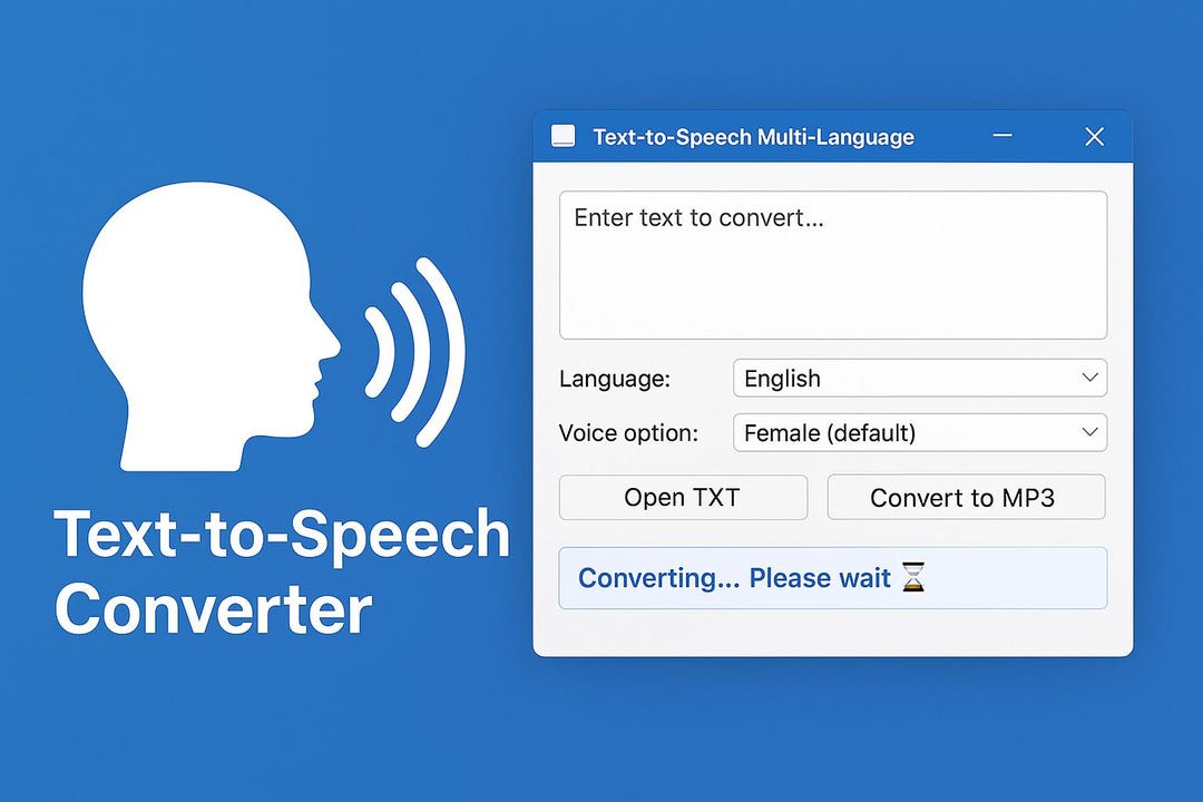 Multi-language Text-to-speech Converter – MP3 Creator - Etsy