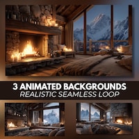 Sunwave Fire Overlay Border | Flames Heat & Fire Facecam Borders for ...