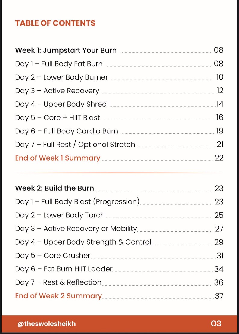 4-week Home Workout Plan: Fat Burn Fitness Ebook (PDF) - Etsy