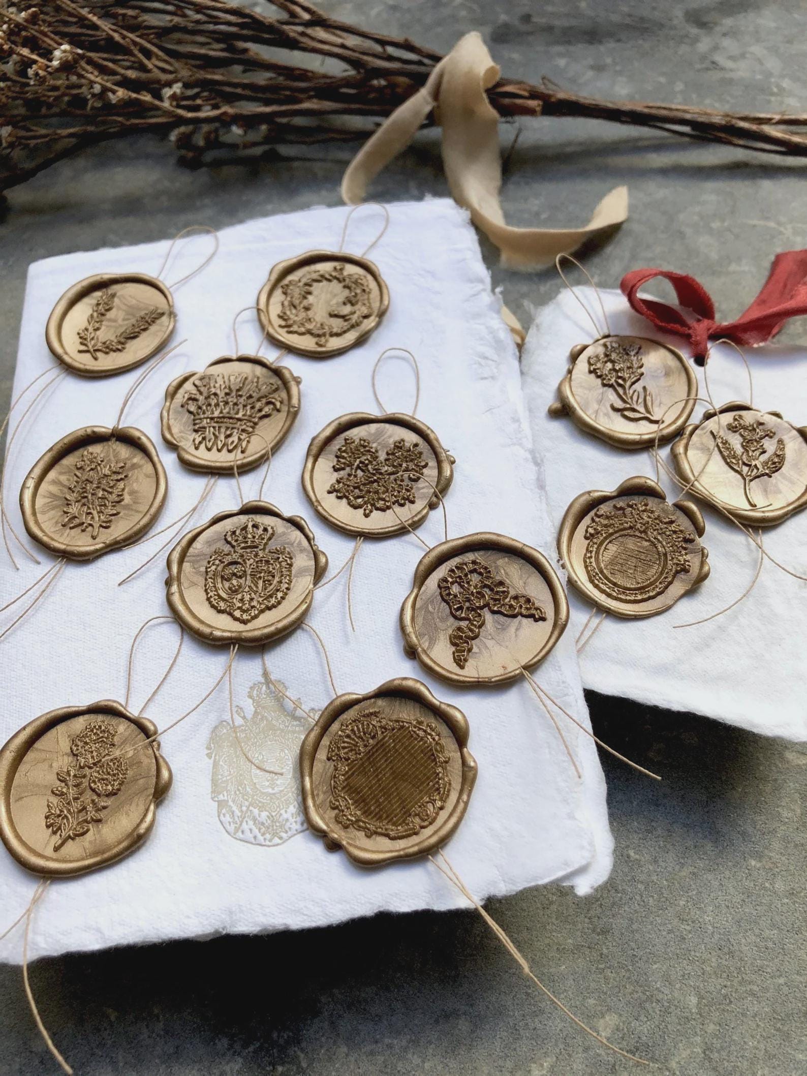 Wax Seals, Self Adhesive Wax Seals, French Wax Seals, Wax Seals With ...