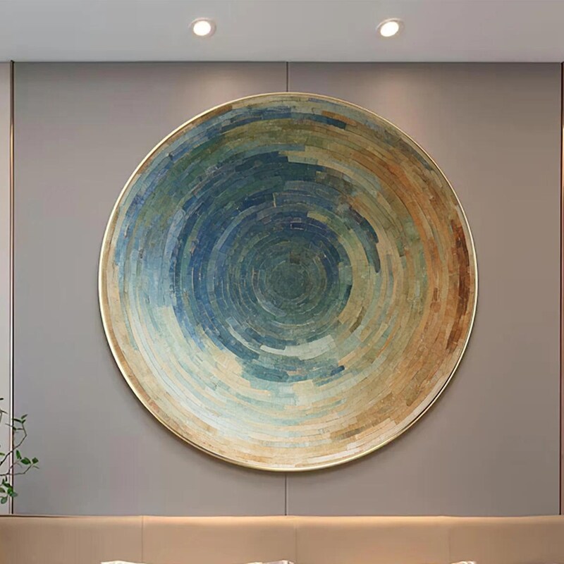 Round Canvas Art - Etsy Australia