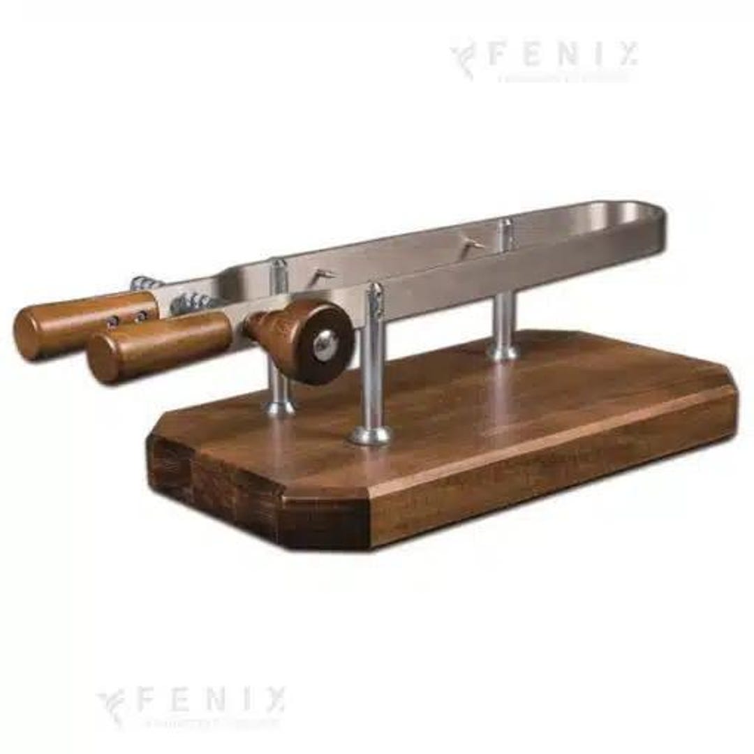Stainless Steel Vice With Wooden Base PROF COD: 5270.0510 - Etsy
