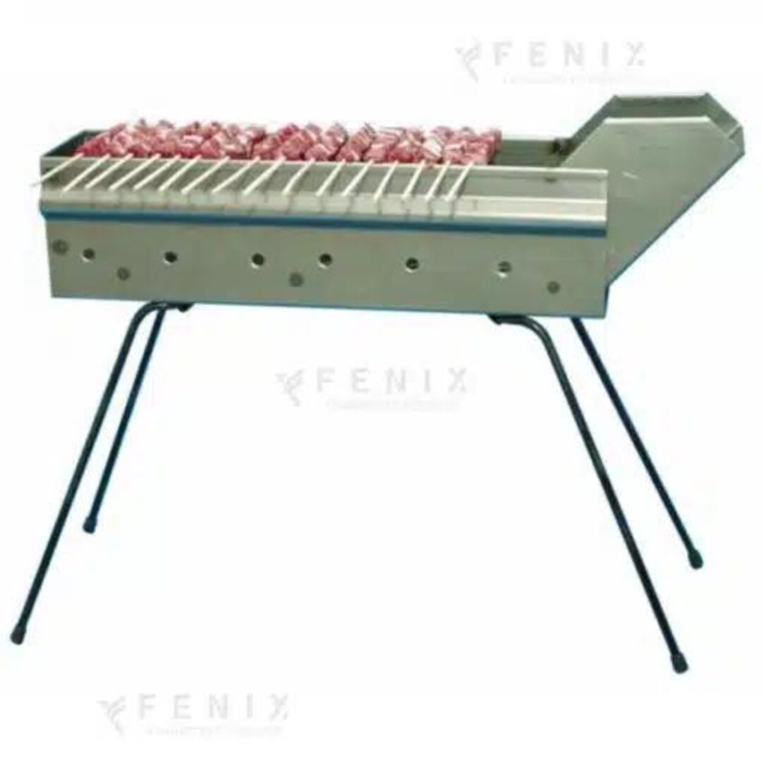 Stainless Steel Charcoal Skewer Cooker 11x80x80 COD: 5169.0180 - Etsy