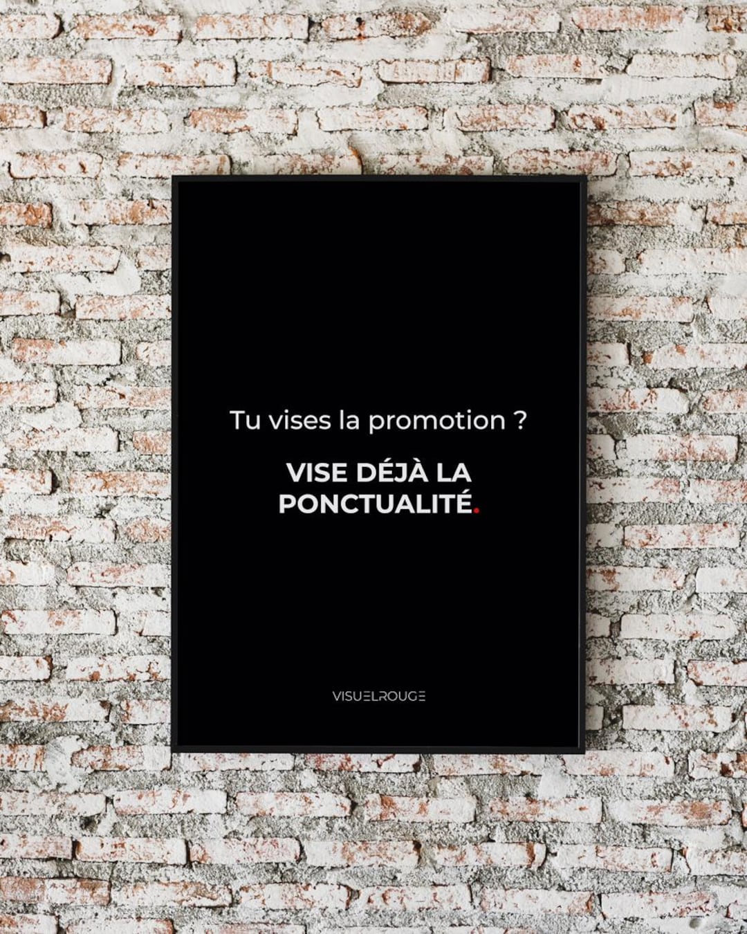 Punchline Quote Poster | Minimalist Design Wall Poster | Coworking ...