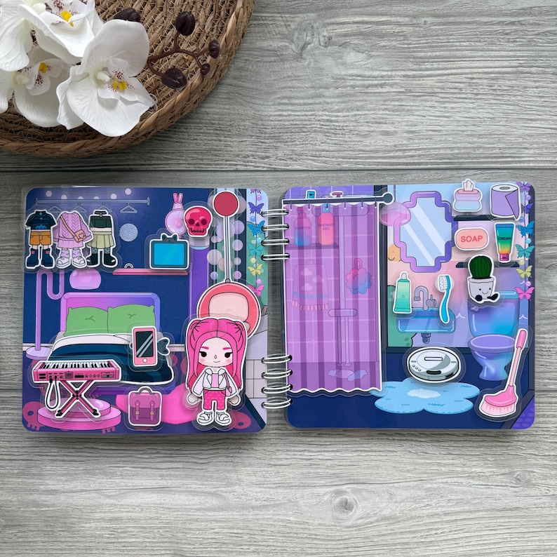 Kpop Demon Hunters Busy Book | Kpop Demon Hunter Quiet Book | Demon ...