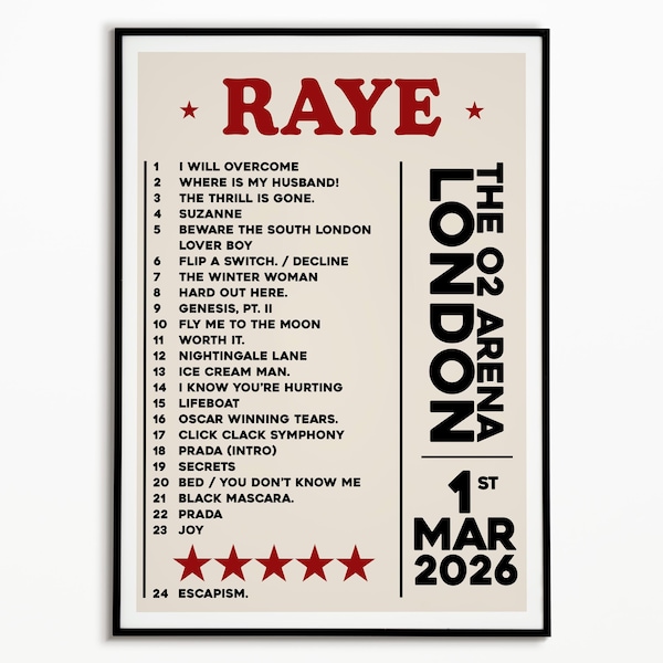 Raye Merch - Etsy UK