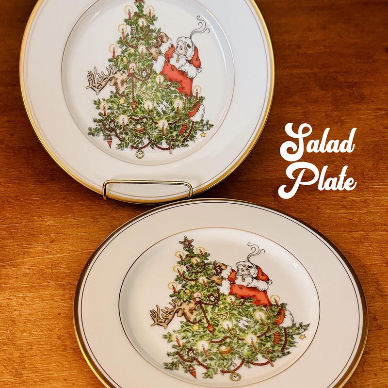 Fitz Floyd Santa Serving - Etsy