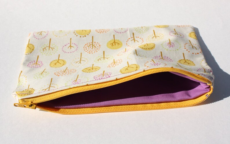 Pretty Trees Zipper Pouch Tree Bag Writer Pouch Holds | Etsy