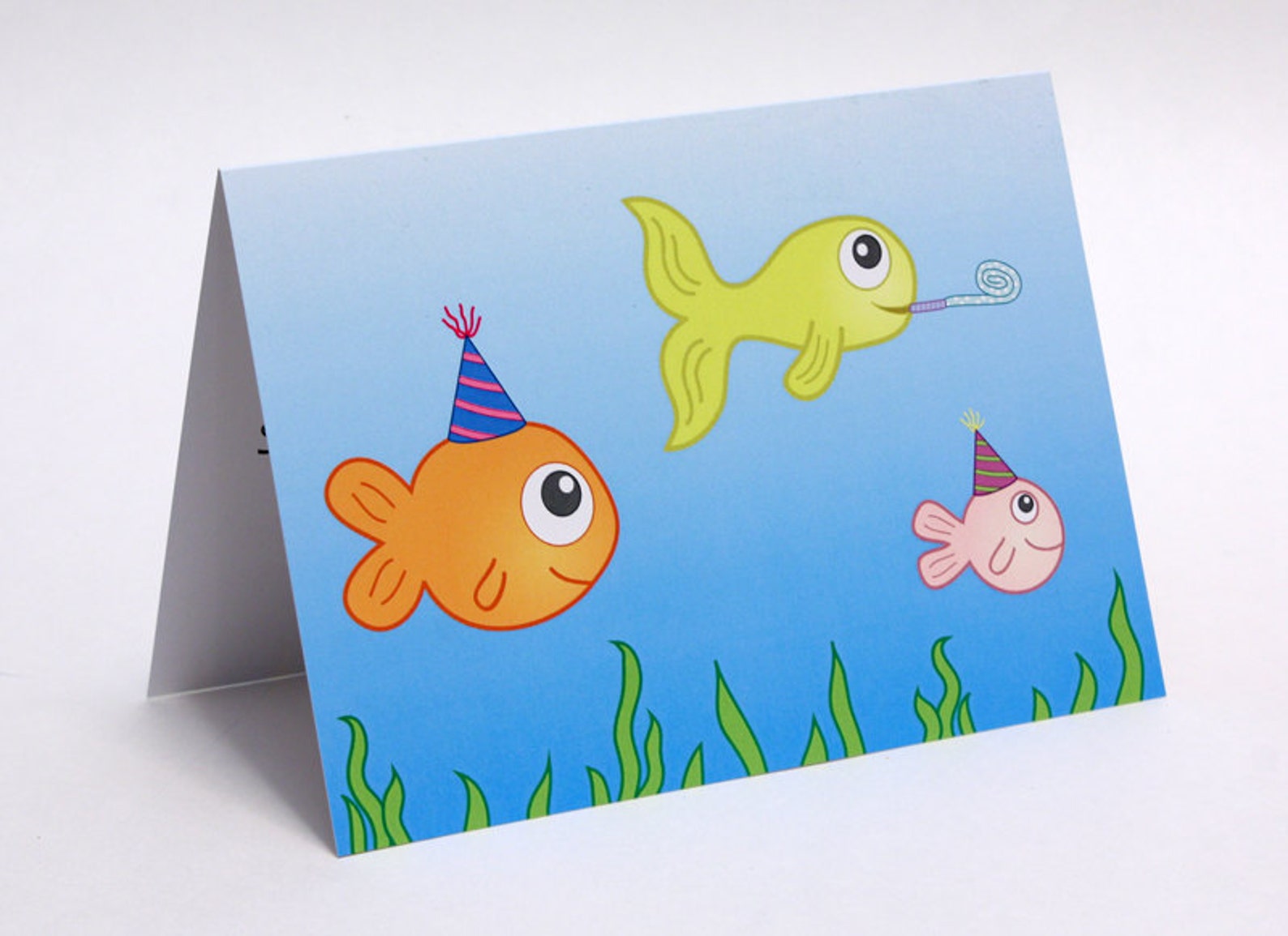 Birthday Fishes Birthday Card Birthday Pun Funny Birthday - Etsy