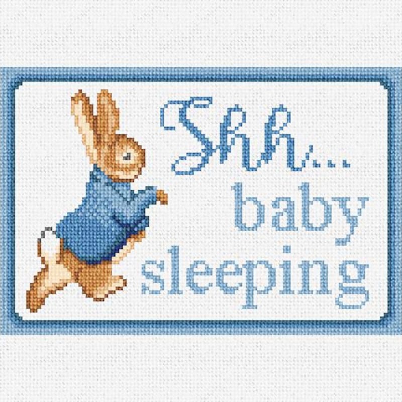 Needlepoint Rabbit Canvas - Etsy
