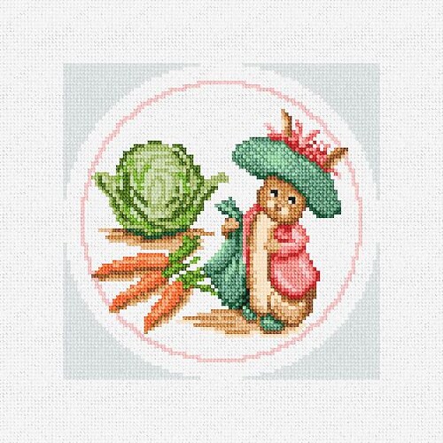 Peter Rabbit Needlepoint Christmas Ornament DIY Kit - Etsy