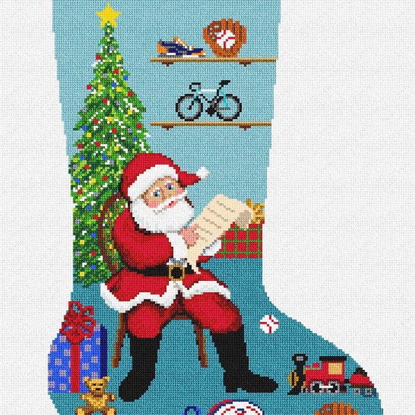 Needlepoint Stocking Kit - Etsy