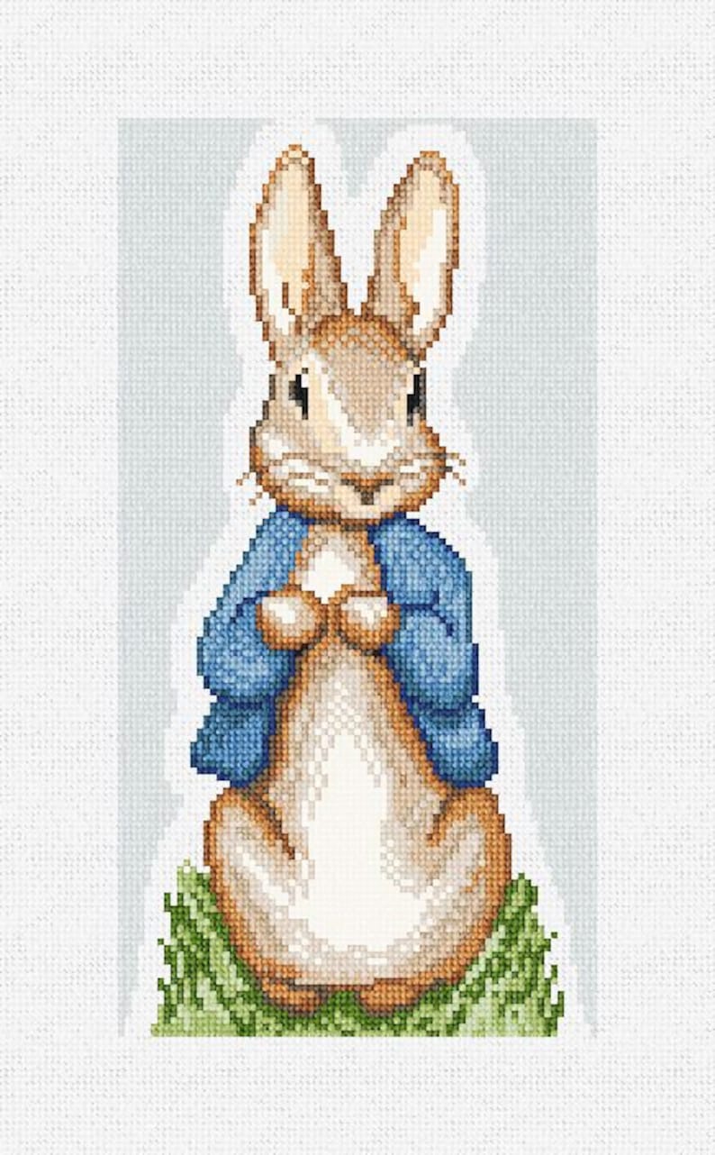 Peter Rabbit Stand up Needlepoint DIY Kit - Etsy