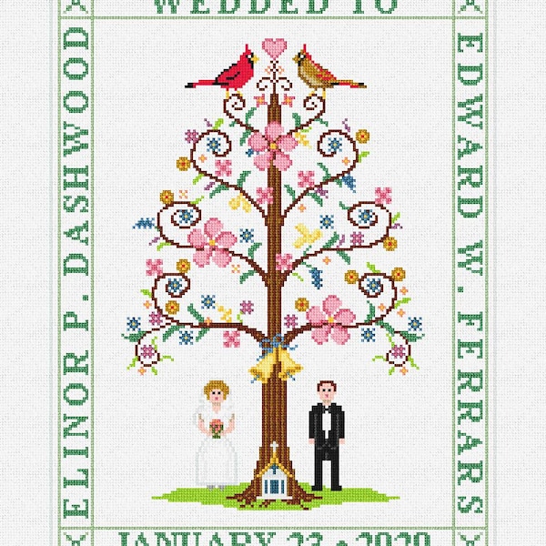 Wedding Sampler - Etsy